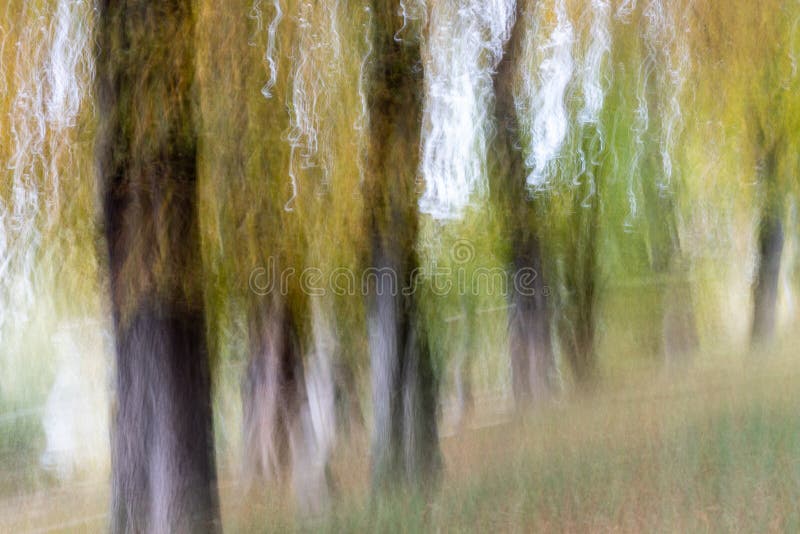Intentional Camera Movement Landscape of the Coastal Buidings at Cromer ...