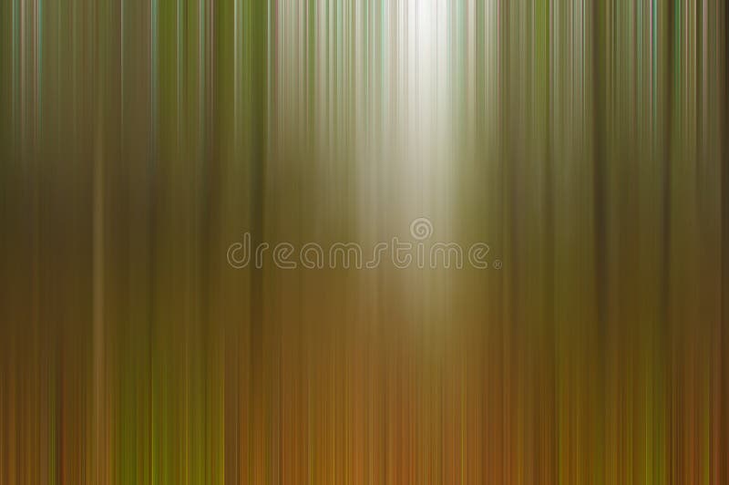 Intentional Camera Movement Landscape with Trees Stock Illustration ...