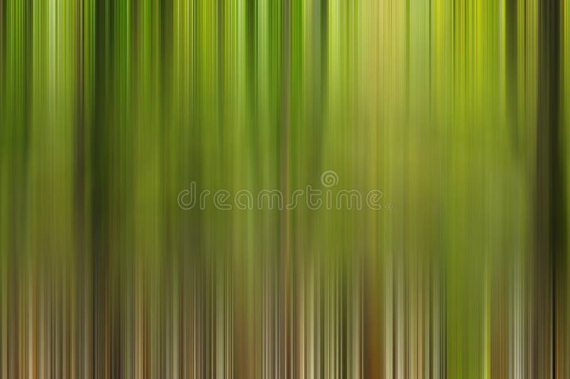 Intentional Camera Movement Landscape with Trees Stock Illustration ...