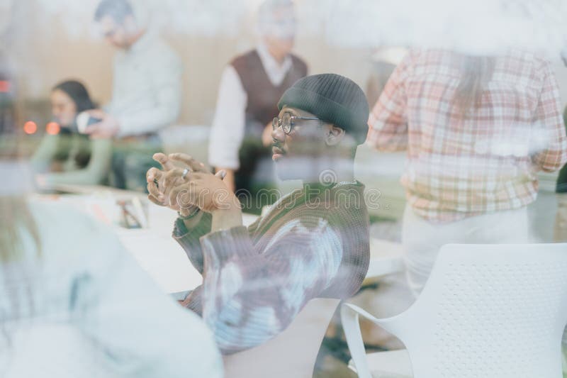 Inter Generational Business Team Collaborates in Modern Office ...