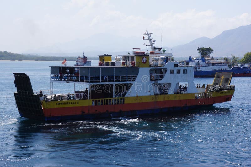 Inter-island ferry editorial stock photo. Image of transport - 45337908