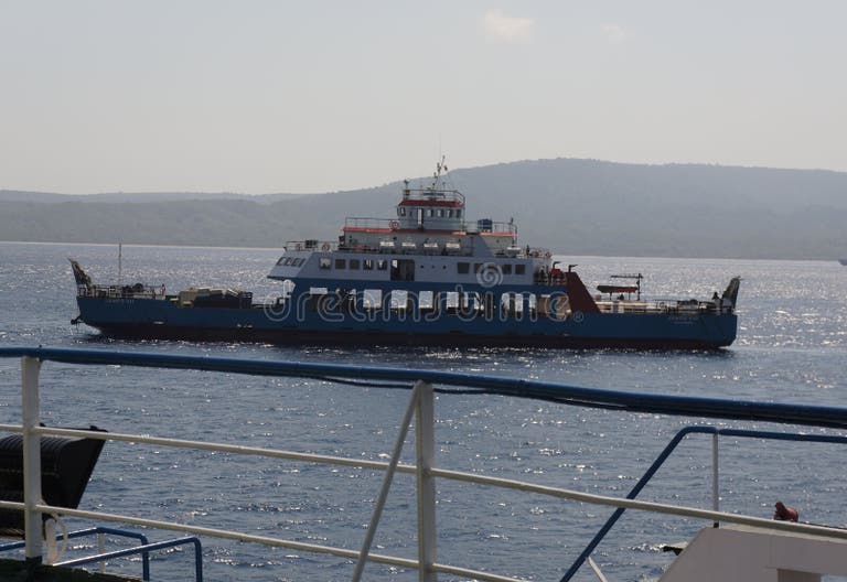 Inter-island ferry editorial image. Image of bali, ocean - 45337930
