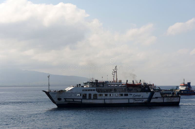 Inter-island ferry editorial image. Image of indonesia - 45338415