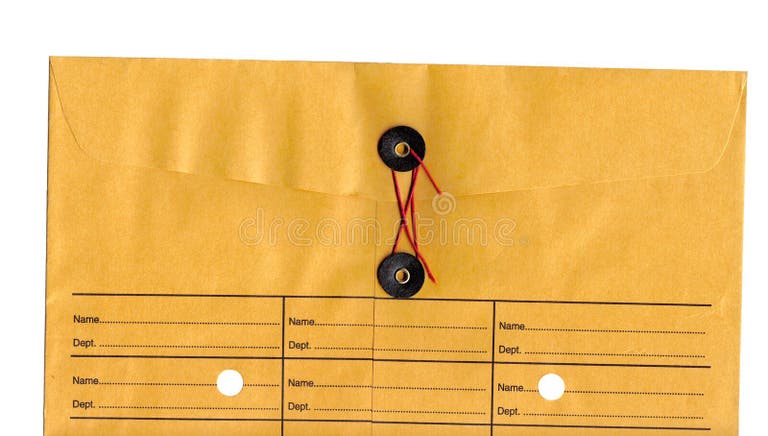 Inter-Office Envelope stock photo. Image of space, confidential - 1579070