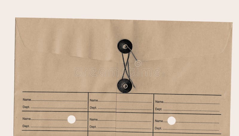 Inter-office Folder with Party Favors Stock Image - Image of occasion ...