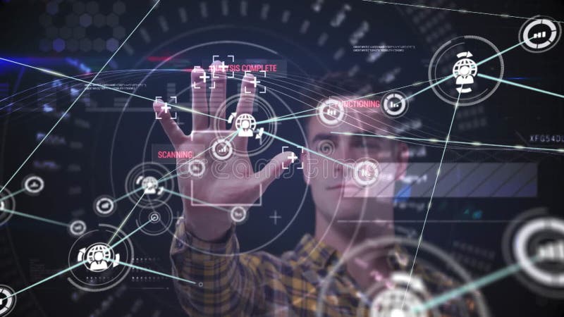 Interacting with Animation, Person Scanning and Processing Data on ...