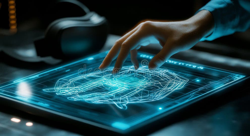 Interacting with Digital Interfaces and Wireframe Hands in Virtual ...