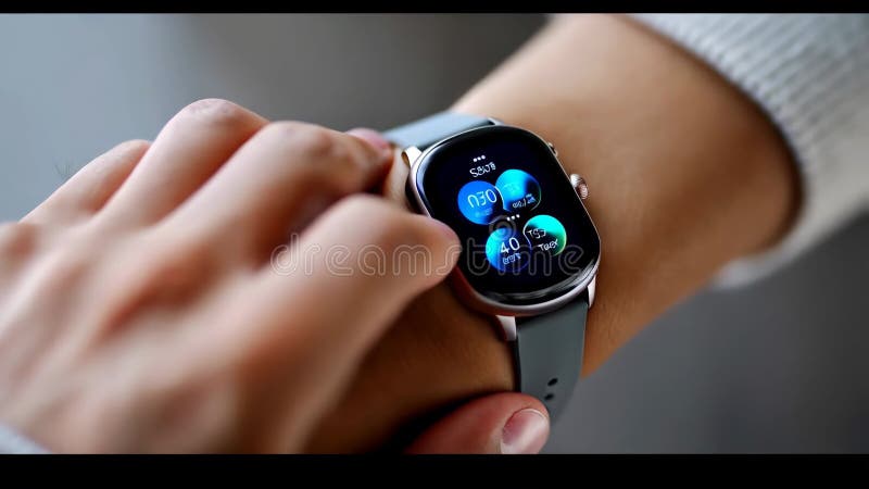 Interacting with Smartwatch Touchscreen Footage Capturing User ...