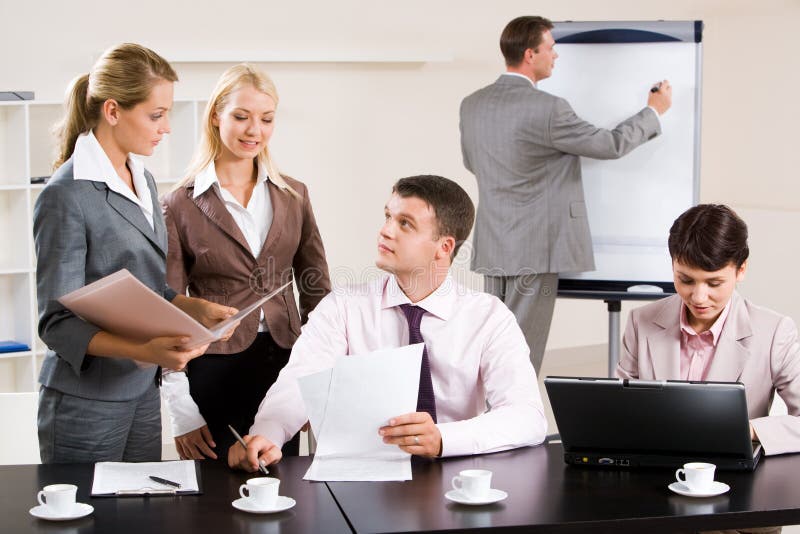 Seminar stock image. Image of businessgroup, contemporary - 10536295