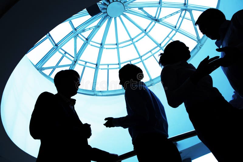 Interacting people stock photo. Image of explaining, cooperation - 13679740