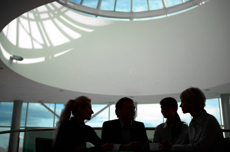 Interaction stock image. Image of company, busy, computer - 12169937