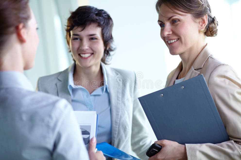 Interaction stock image. Image of manager, lovely, idea - 25942291