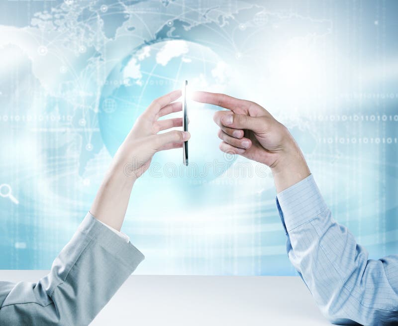 Interaction concept stock photo. Image of network, cellular - 38544176