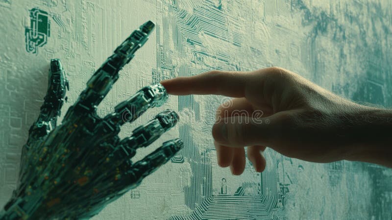 The Interaction between Technology and Humanity Depicted by a Robotic ...