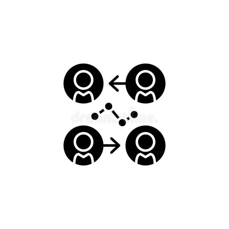 Interactions with Customers Black Icon Concept. Interactions with ... Interactions with Customers Black Icon Concept. Interactions with ...