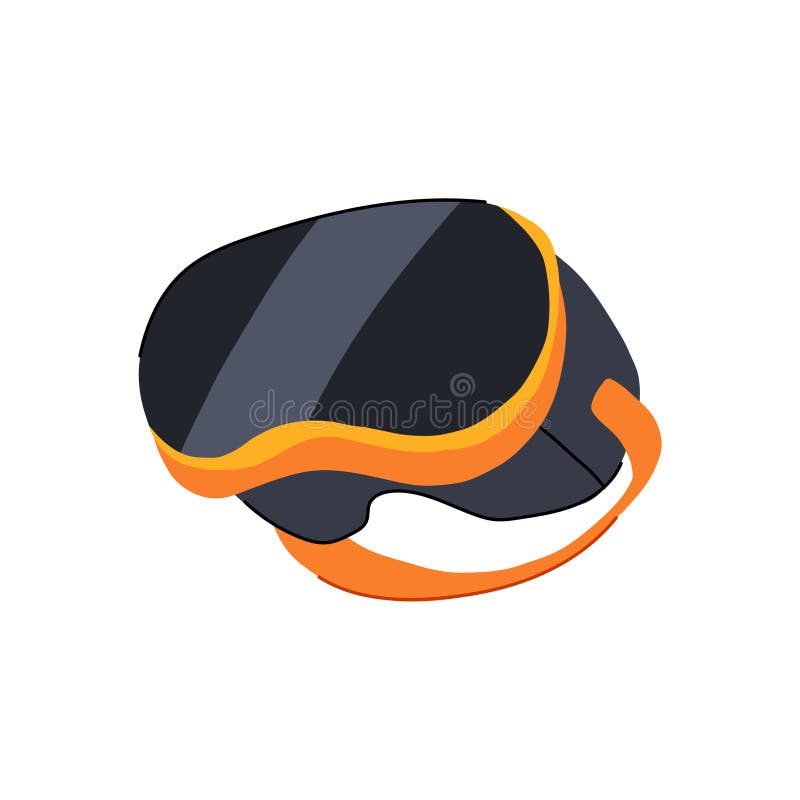 Interactive Augmented Reality Ar Glasses Cartoon Vector Illustration ...