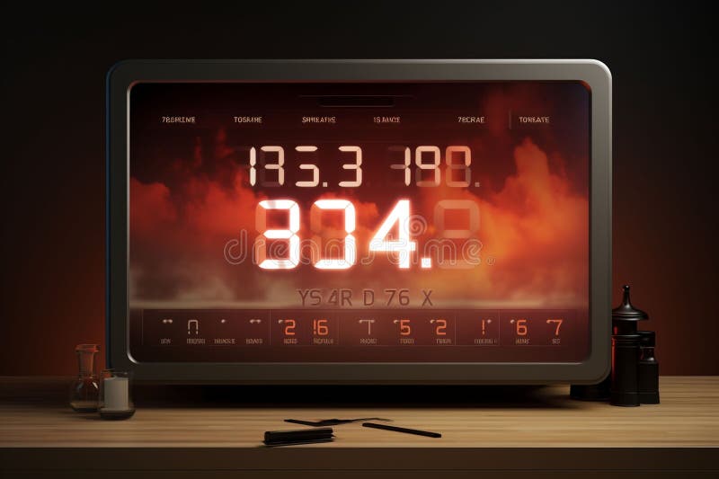 Interactive Black Friday Countdown Clock for Stock Illustration ...