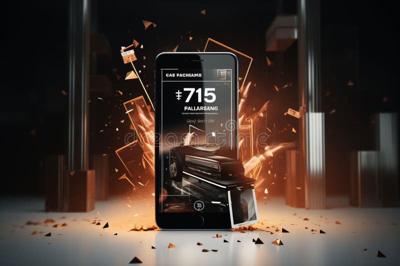 Interactive Black Friday Flash Sale GIF for Stock Illustration ...