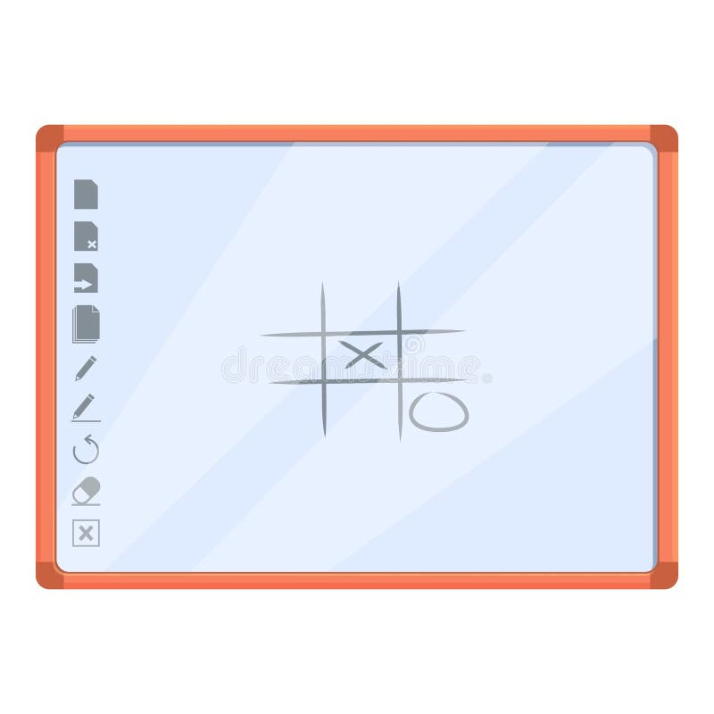 Interactive Board Game Icon Cartoon Vector. Academic Learning Stock ...