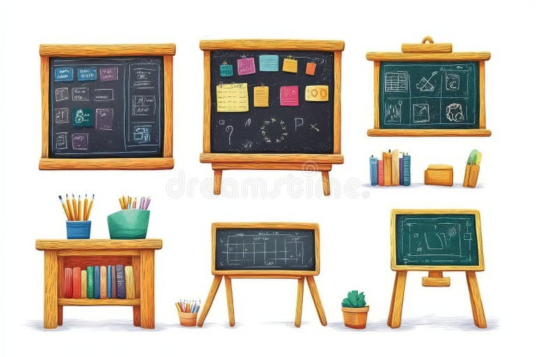 Learning Boards Stock Illustrations – 1,322 Learning Boards Stock ...
