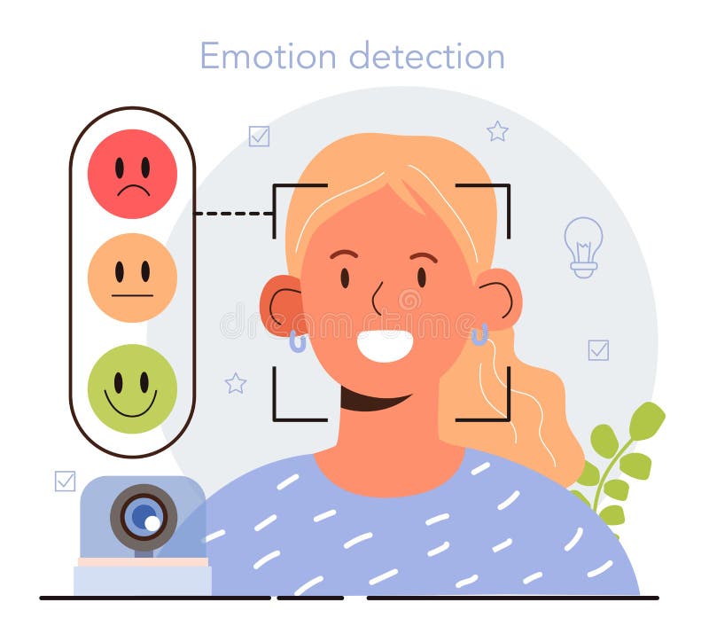 Interactive Communication Concept. Artificial Intelligence Identify ...