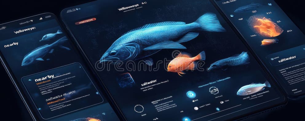 Interactive 3D Mobile App Interface for Aquatic Wildlife Exploration ...