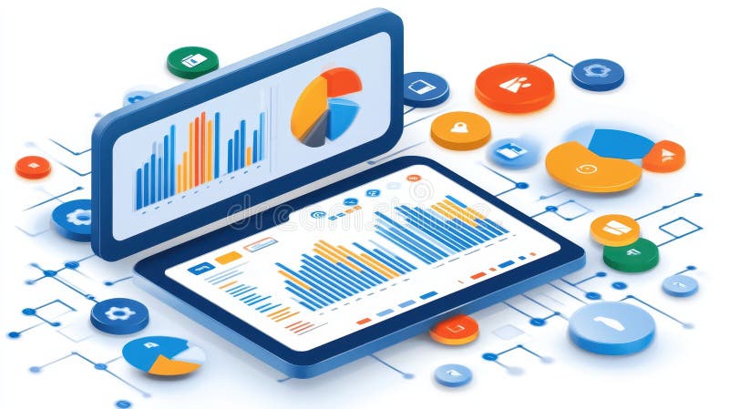 Interactive Data Analysis: Tablets, Charts, and Icons Connect for ...