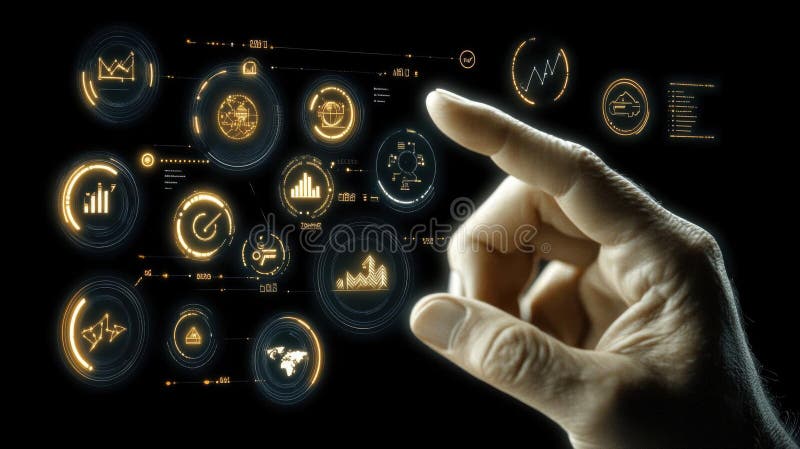 Interactive Data Visualization Dashboard Dynamic Analytics Realtime Insights Stock Photos - Free ...