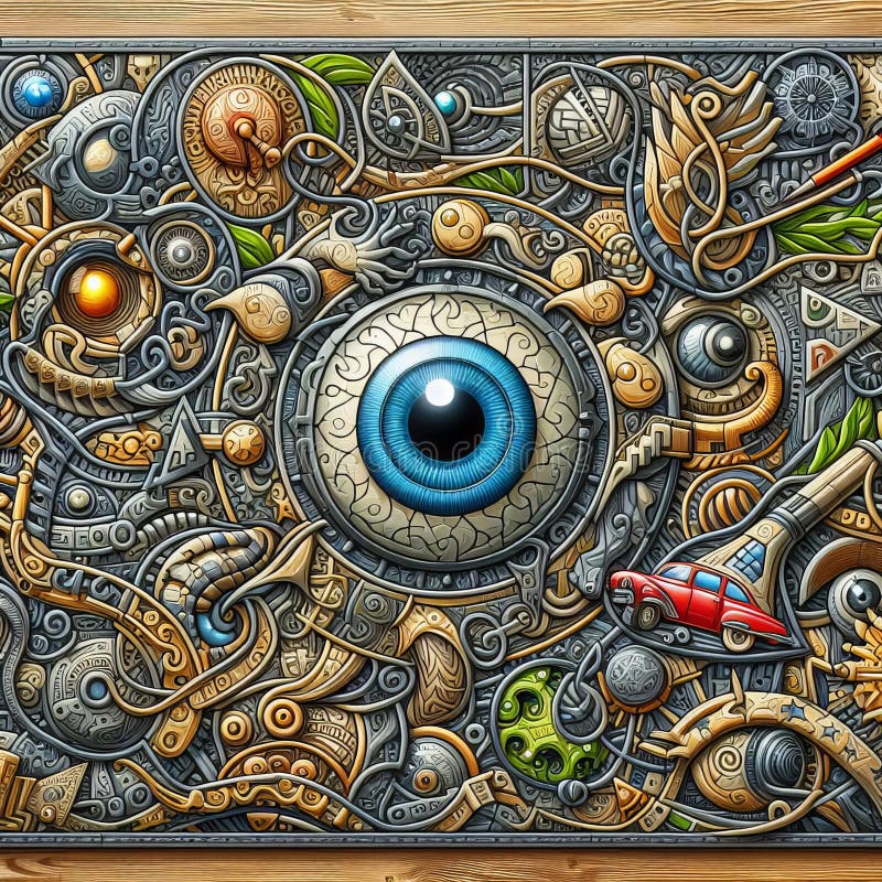 Interactive Designs with Hidden Objects, Mazes, and Puzzles, Po Stock ...