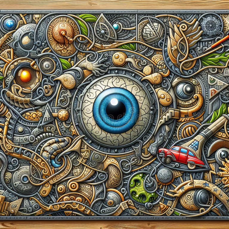 Interactive Designs with Hidden Objects, Mazes, and Puzzles, Po Stock ...