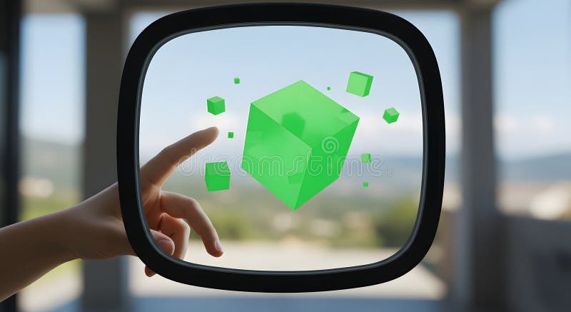 Augmented Reality Floating Interface Stock Illustrations – 1,607 Augmented Reality Floating ...