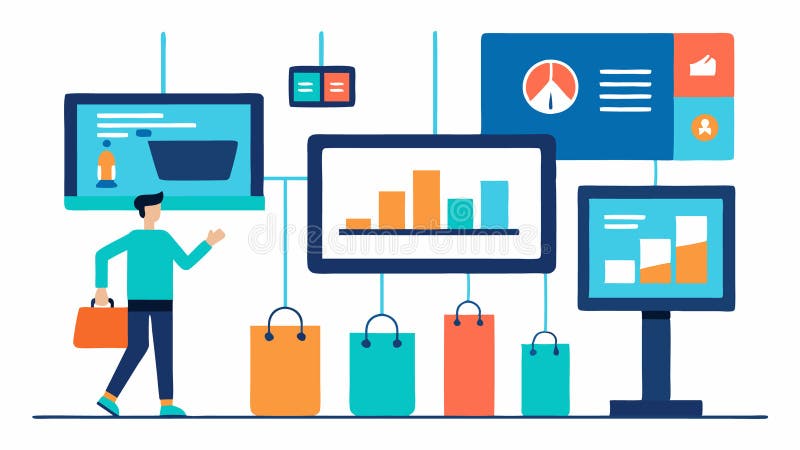 Interactive Digital Signage Digital Signs P Throughout the Store that ...