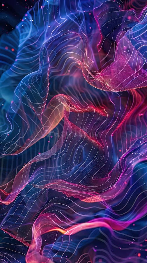 An Interactive Digital Wallpaper that Changes Its Color Pattern To the ...