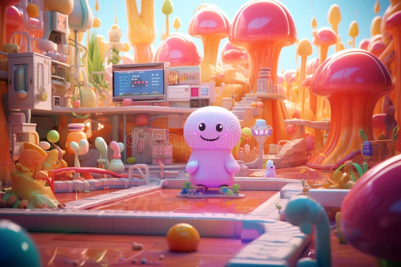 Interactive and Educational Coding Games for Stock Illustration - Illustration of interior, home ...