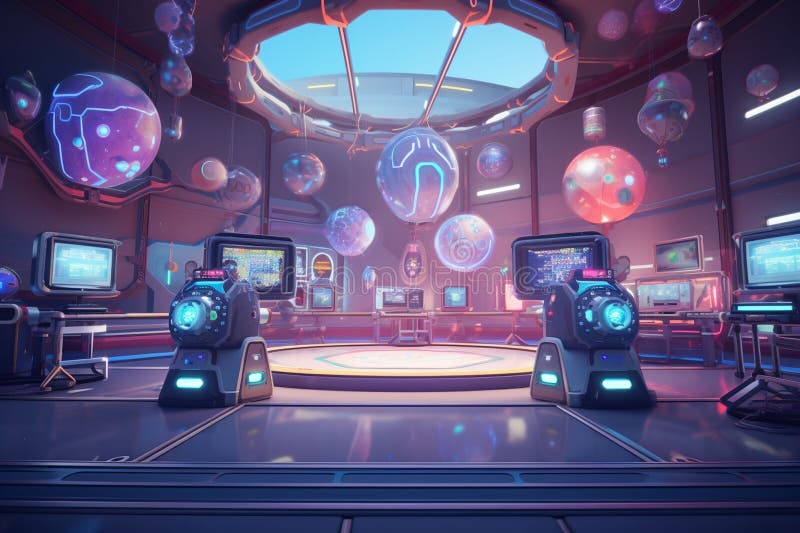 Interactive And Educational Coding Games For Stock Illustration