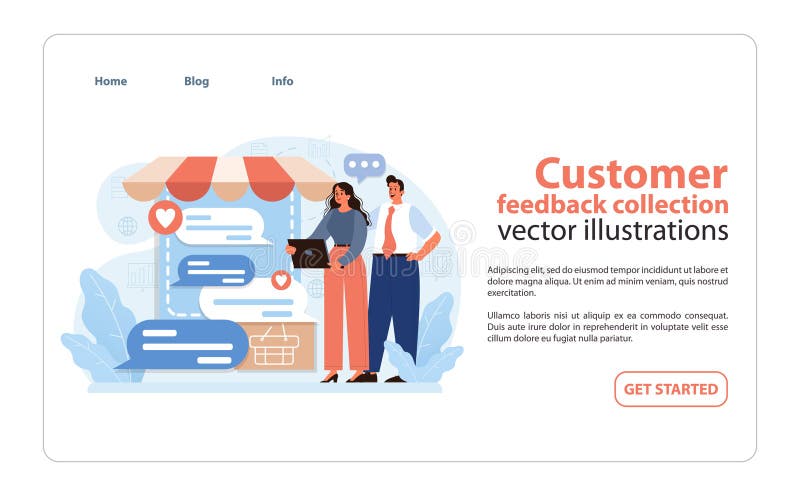 Interactive Engagement Concept. Illustration of Professionals ...