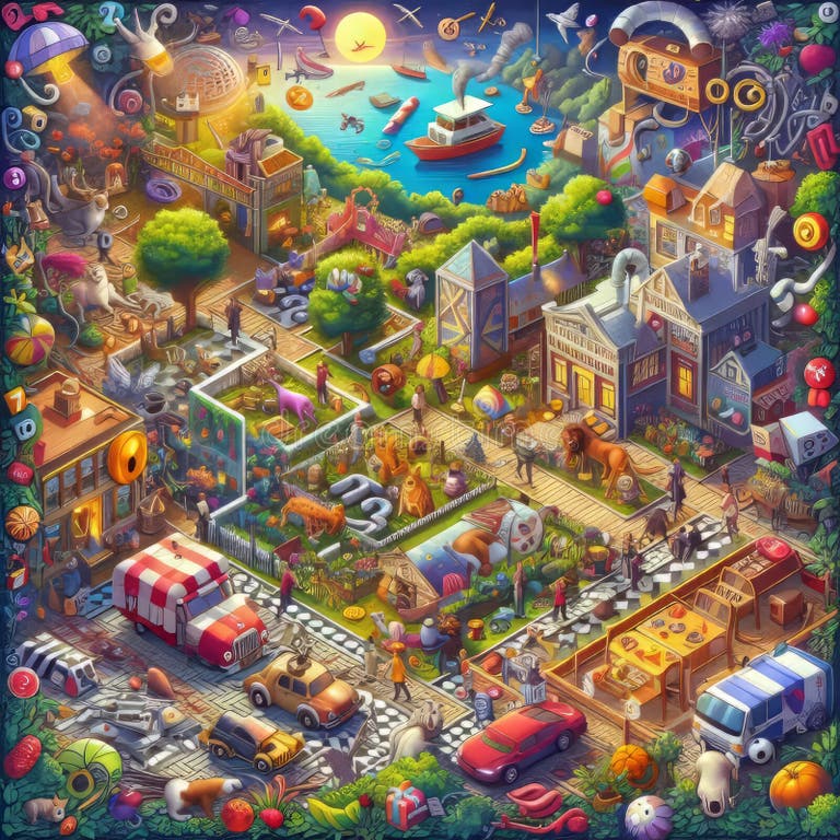 Interactive and Engaging Designs with Hidden Objects, Puzzles, Stock ...