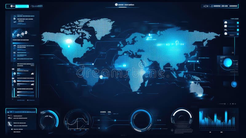 Charts Visualizing Global Economic Trends Stock Illustrations – 197 ...