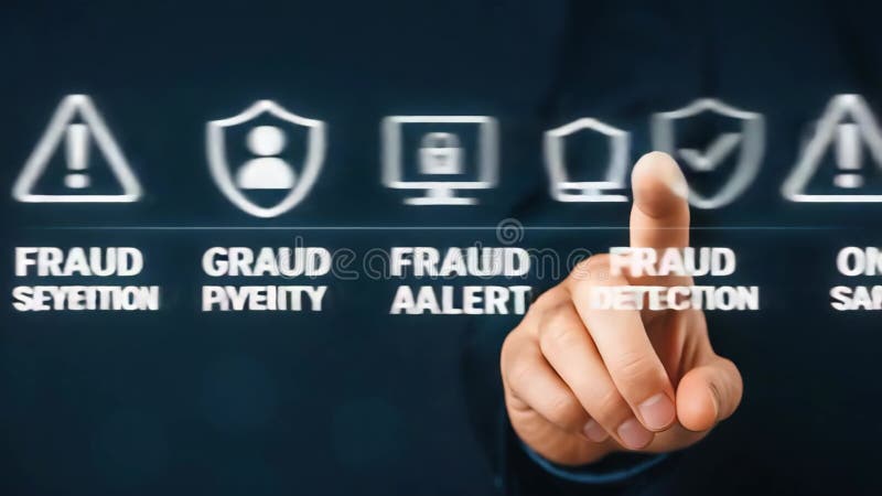 Interactive Fraud Detection Interface Highlighting Online Safety and ...