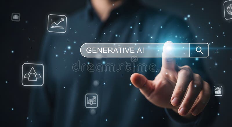 Interactive Generative AI Search with Finger Touch on Digital Screen ...