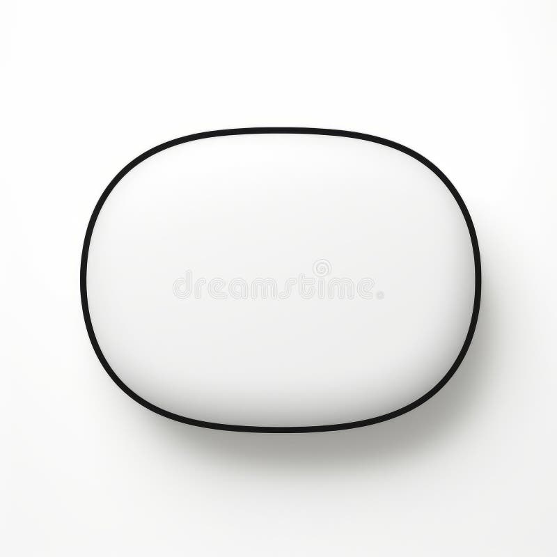 Interactive Handheld Oblong: a Cartoonish and Realistic Design Stock ...