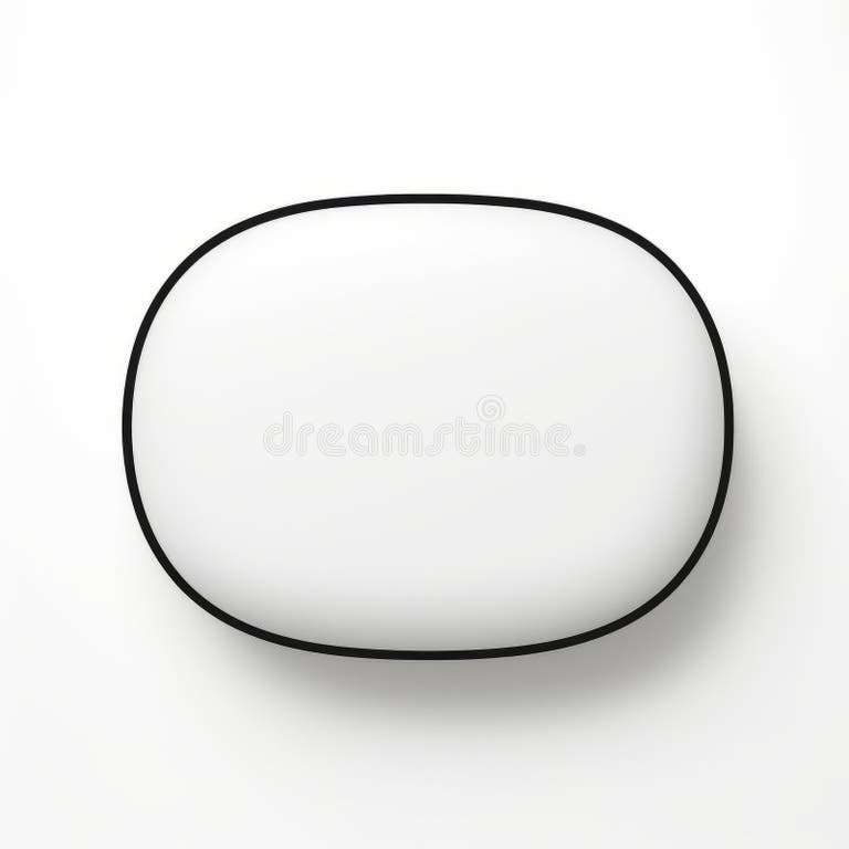 Interactive Handheld Oblong: a Cartoonish and Realistic Design Stock ...