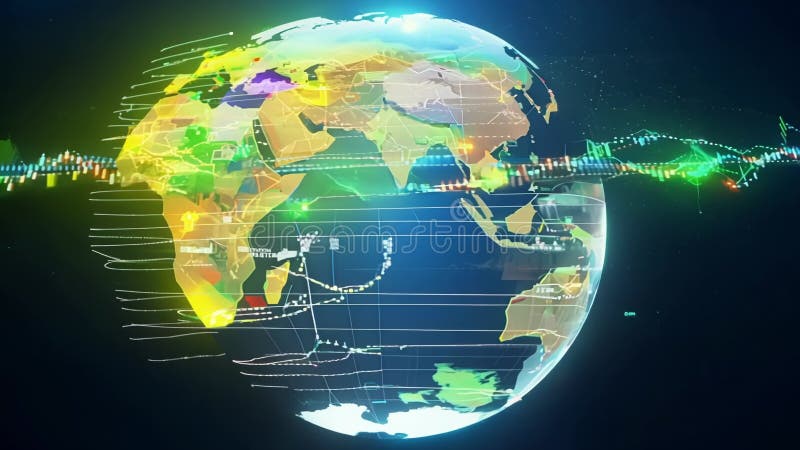 An Interactive Hologram of a Global Economic Network Displaying ...