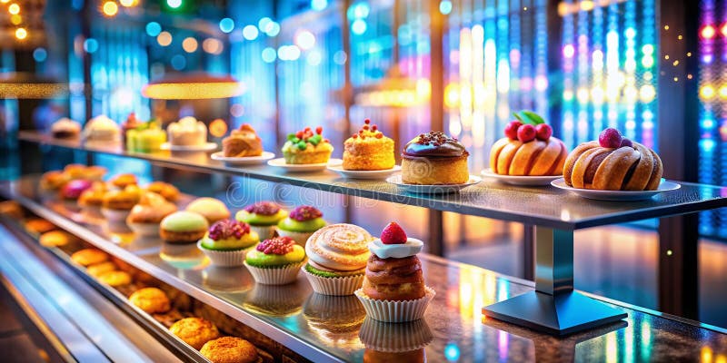 Interactive Holographic Pastry Displays a Futuristic Bakery Experience ...