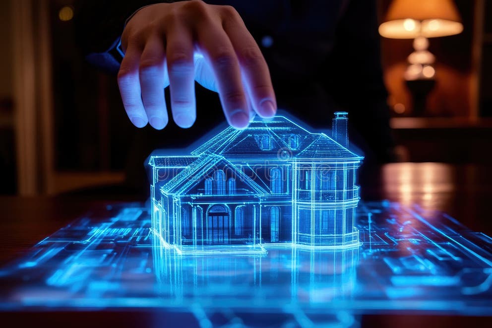 AI-Generated House Design stock illustration. Illustration of ...