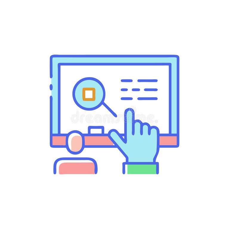 Gesture Navigating Interface Stock Illustrations – 96 Gesture ...