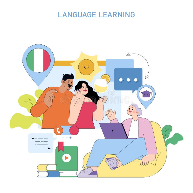 Interactive Language Learning Stock Illustrations – 1,082 Interactive Language Learning Stock ...