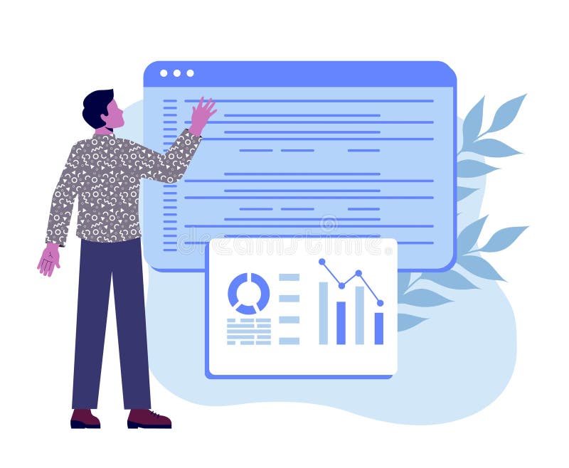 Interactive Learning Concept Stock Vector - Illustration of augmented ...