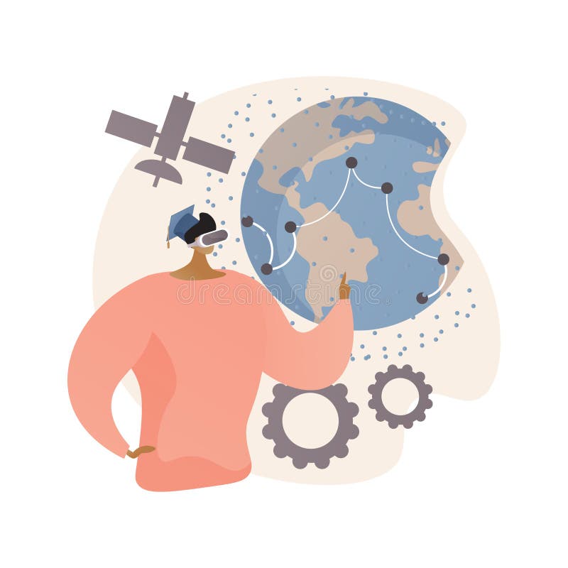 Interactive Learning Experience Abstract Concept Vector Illustration ...