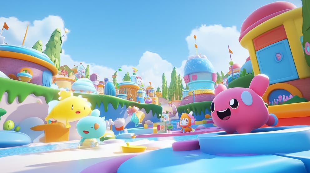 Interactive Learning Game for Children, Generative Ai Stock ...